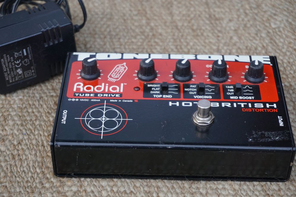 Radial Tonebone Hot British 12AX7 Tube Distortion Pedal (Gebraucht) in ...