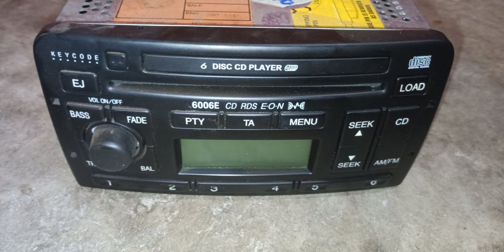 Autoradio Radio Ford 6006d cd R-D-S (Defekt) in Laupen ZH für CHF 0.5 ...
