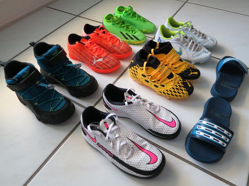 Schuhpaket: 7 Paar Schuhe für Kinder in Grösse 30 - 31 (Gebraucht) in ...