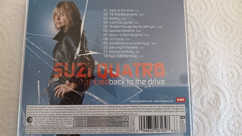 CD Suzi Quatro Back To The Drive ( und wie ) (Gebraucht) in Aarberg für ...