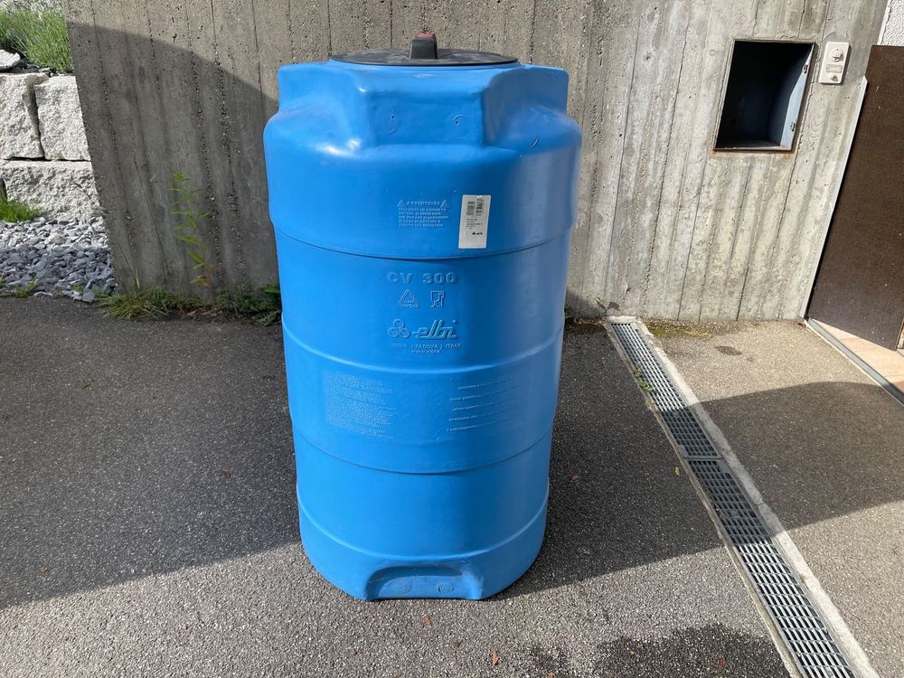 300 Liter Tank, Fass, Regenwasserbehälter | Kaufen auf Ricardo