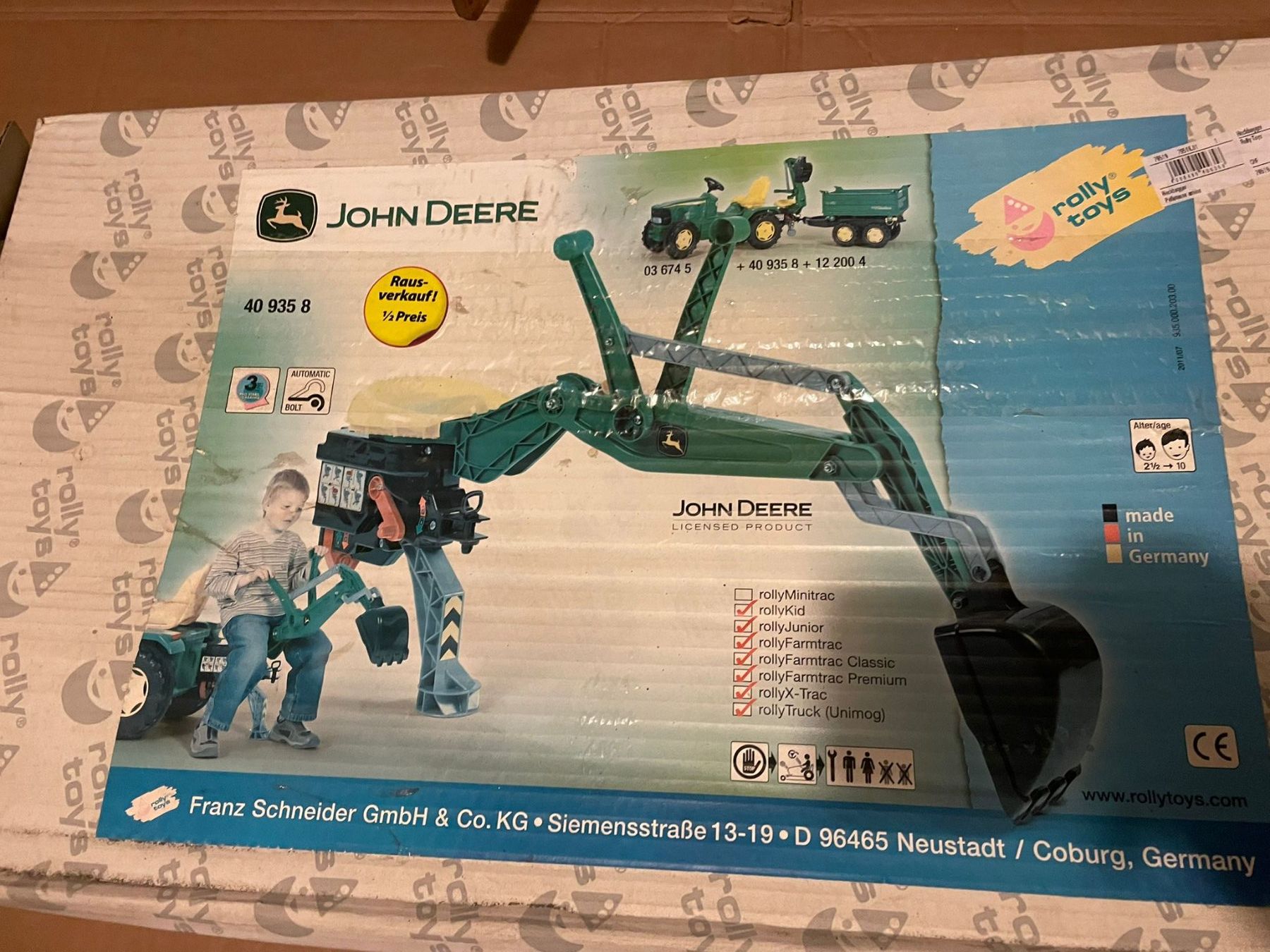 John Deere Heckbagger Neu und OVP (Neu und originalverpackt) in Olten ...