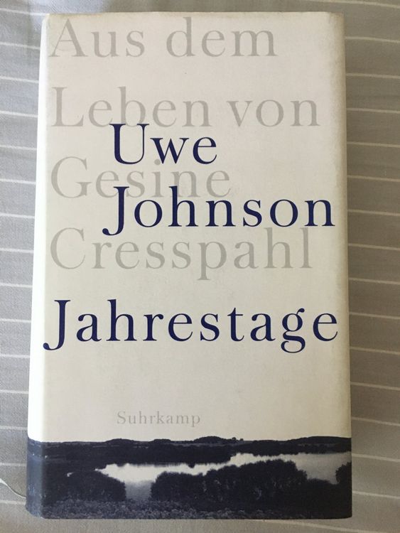 Uwe Johnson"Jahrestage" -Meisterwerk unter seine ROMANE, NEU (Neu ...