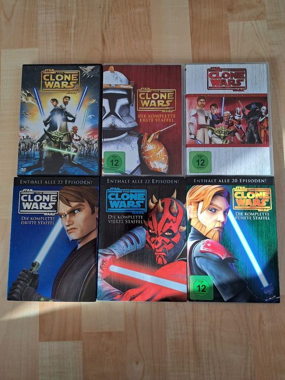 Star Wars The Clone Wars DVDs (Gebraucht) in Dietikon für CHF 10 – mit ...