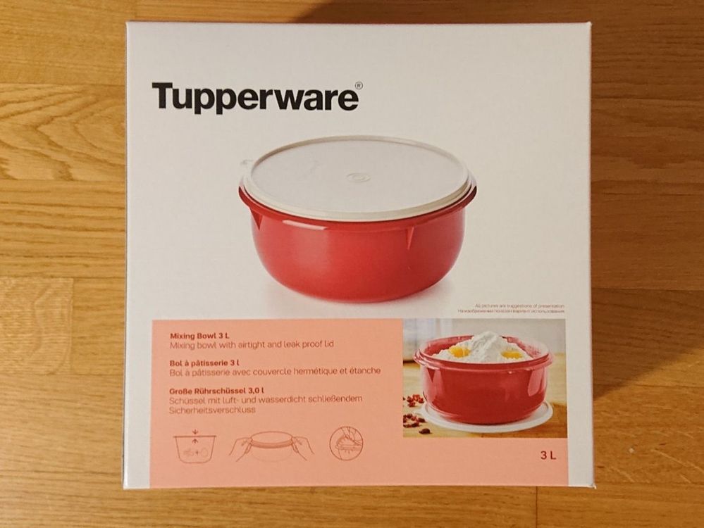 Erstaunlich Tupperware Peng Schssel 3 L Ebenbild