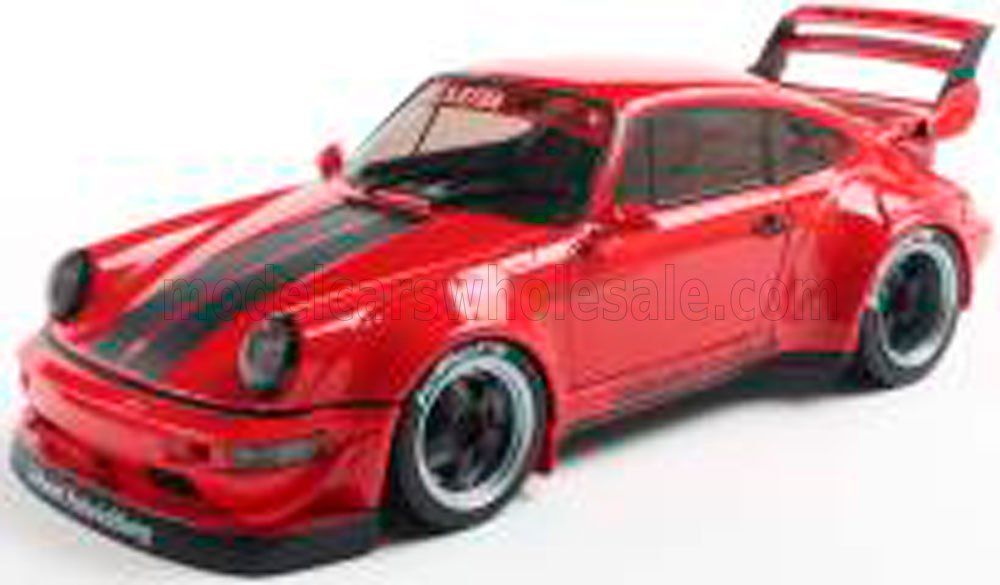 PORSCHE 911 RWB BODY KIT COUPE 2024 RED BLACK 1/18 NEU (Neu und ...