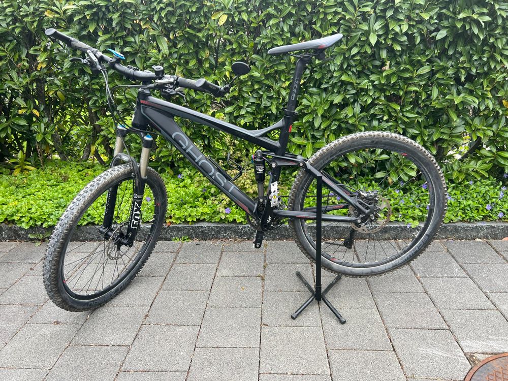 Herren-Mountainbike Ghost AMR 7500 Fully Schwarz | Acheter sur Ricardo
