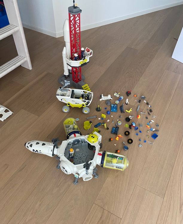 ISS Raumstation, Mondauto, Rakete und Start Playmobil | Kaufen auf Ricardo