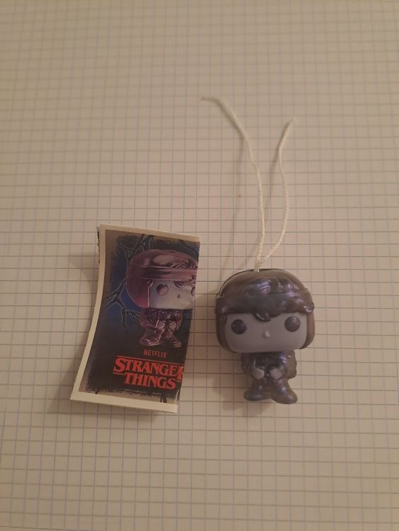 Stranger Things Funko Pop Kinder Joy Dustin Upside Down (Neu (gemäss ...