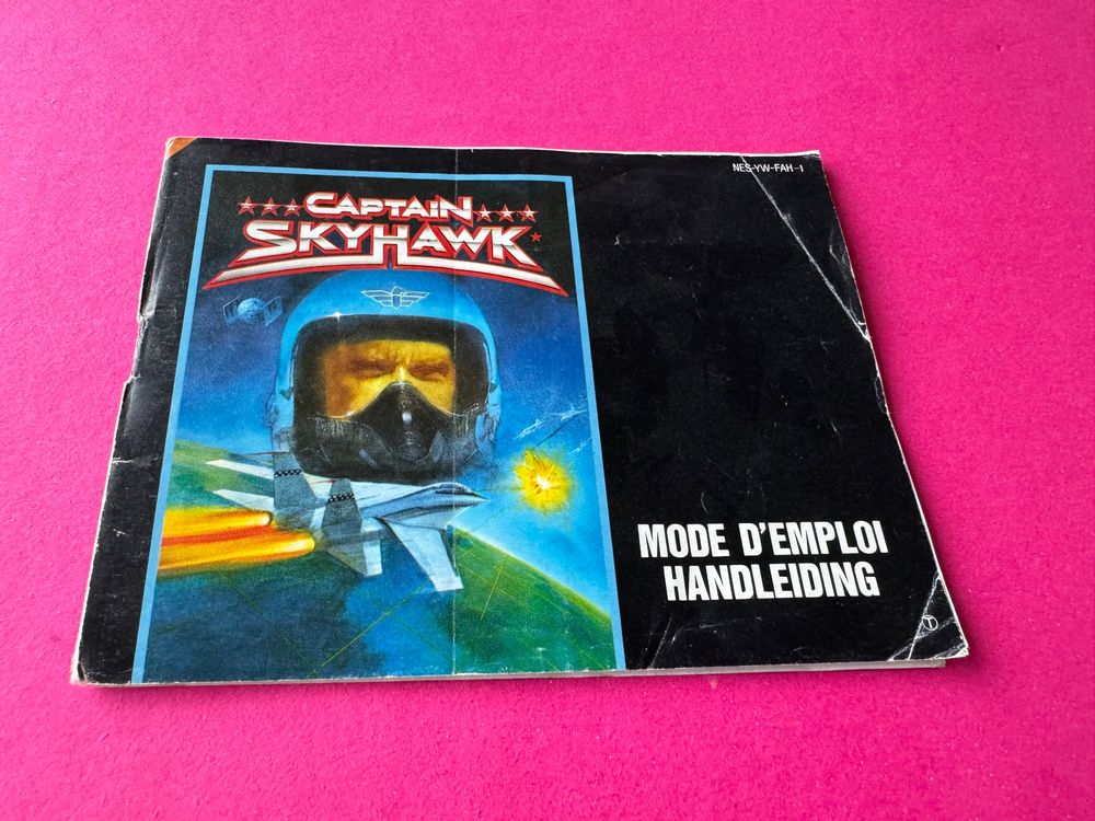 ANLEITUNG FÜR CAPTAIN SKYHAWK NINTENDO NES (Gebraucht) in Hägendorf für ...