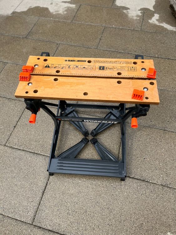 Black & Decker Workmate 536 / Werkbank m. 2 Arbeitshöhen | Kaufen auf ...