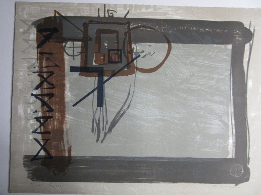 ANDRÉ RICHARD LITHOGRAPHIE SIGNIERT NUMMERIERT (Gebraucht) in Gersau für CHF 55 – mit Lieferung ...