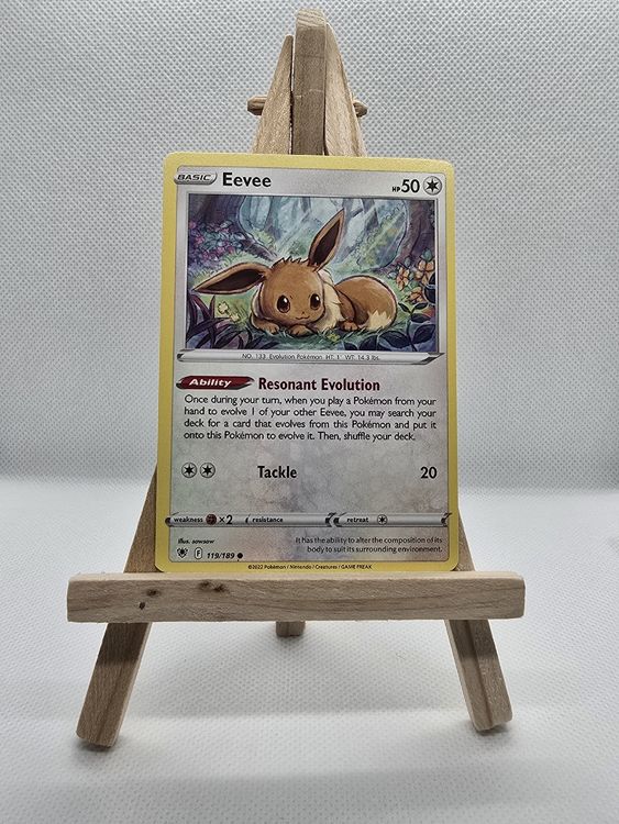 Pokemonkarte- Eevee - Evoli - common- Basic (Neu (gemäss Beschreibung ...