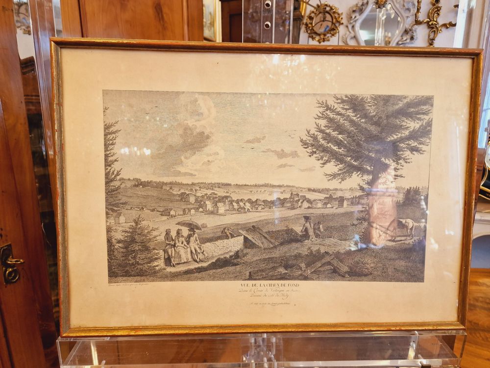 ANTIKE STICH, VUE DE LA CHAUX DE FOND (Gebraucht) in BERN für CHF 89 – mit Lieferung auf Ricardo ...