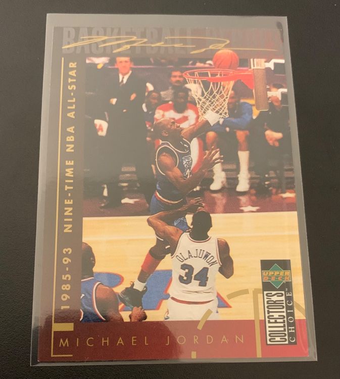 NBA Michael Jordan Basketball Heroes Card (Neu (gemäss Beschreibung ...