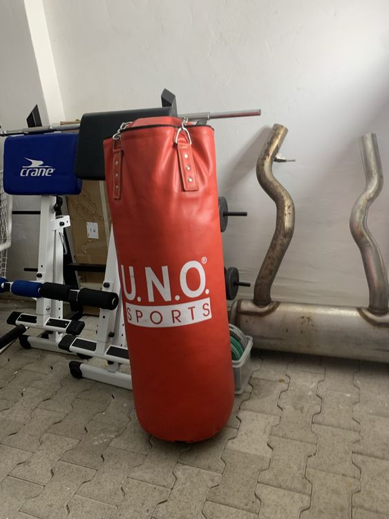 UNO Sports Boxsack, Rot, guter Zustand für dein Training! (Gebraucht ...