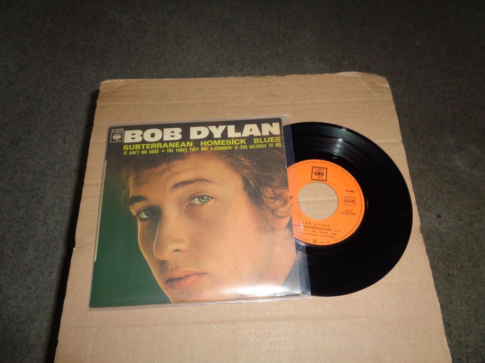 Bob Dylan - Subterranean Homesick Blues EP. Rar1965 (Gebraucht) in ...