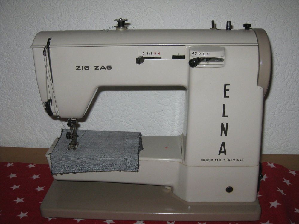 Nähmaschine. Elna ZIG ZAG. defekt (Defekt) in Flamatt für CHF 12 – mit Lieferung auf Ricardo kaufen