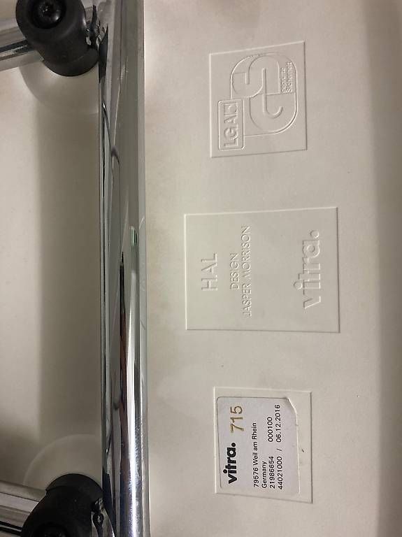 2 Tabourets de bar Vitra HAL RE Stool par Jasper Morrison (Gebraucht ...