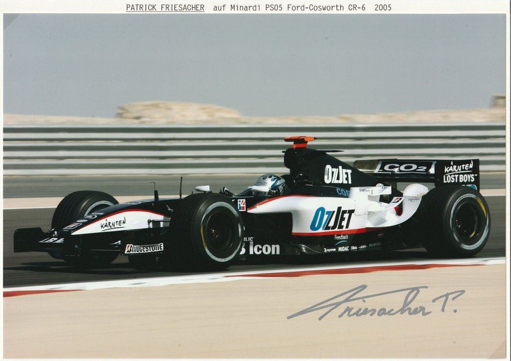 Originalautogramm Patrick Friesacher, F1 (Gebraucht) in Schwyz für CHF ...