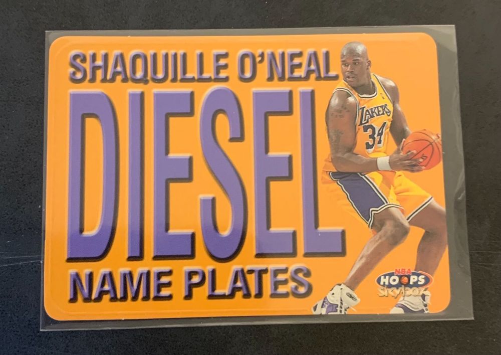 NBA Shaquille O Neal Name Plates Card (Neu (gemäss Beschreibung)) in ...