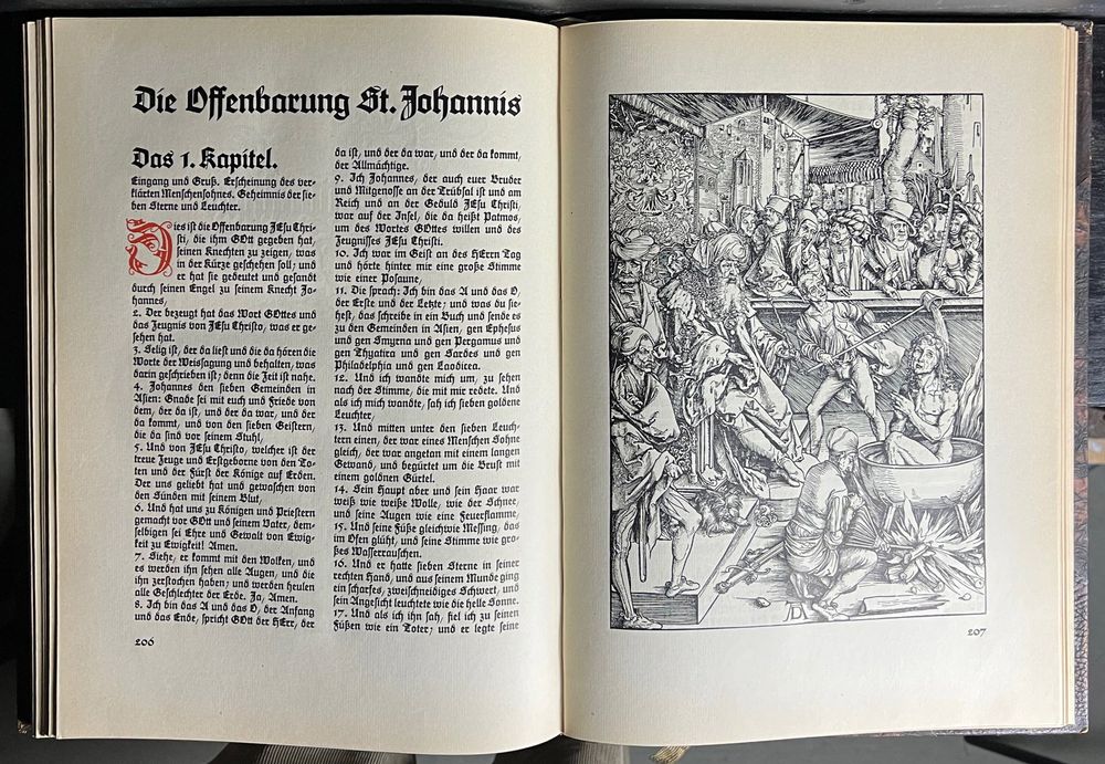 Die vier Evangelien nach Holzschnitten von Albrecht Dürer (Gebraucht) in Zumikon für CHF 30 ...