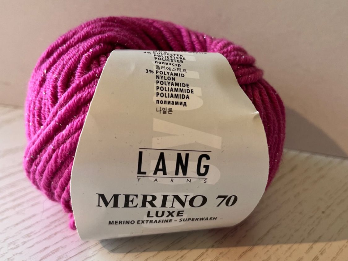 1 Knäuel Merino 70 Luxe Superwash Lang Yarns (Neu (gemäss Beschreibung ...