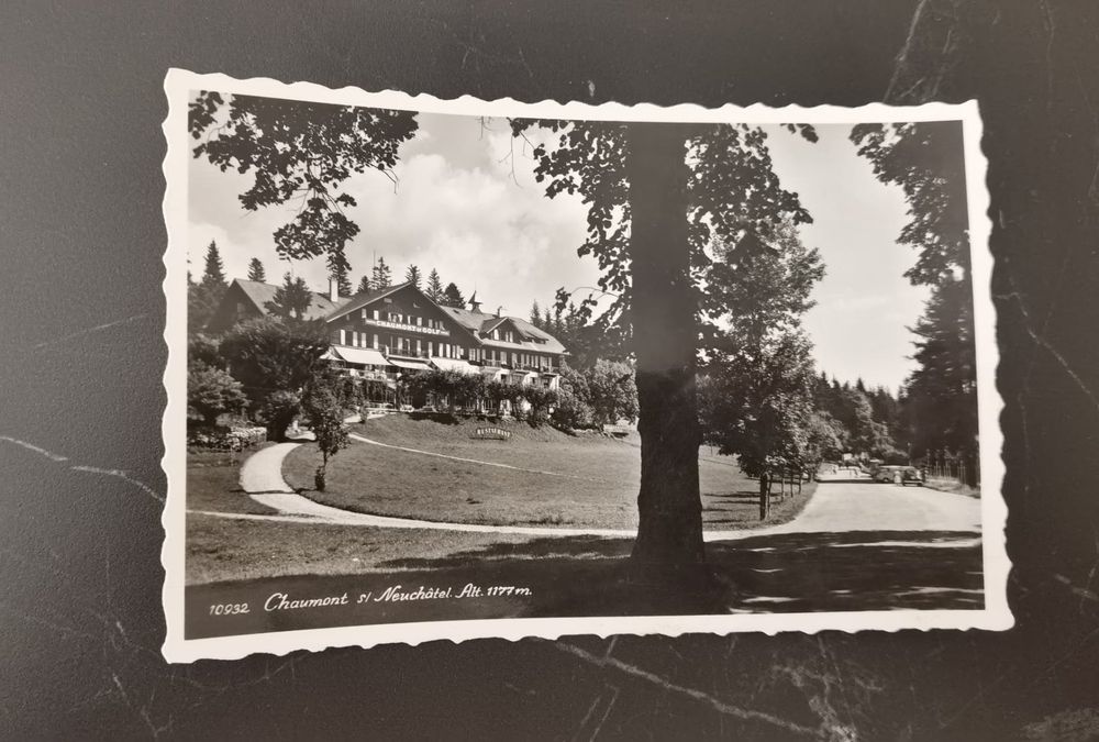 alte AK Bazar de Chaumont (Fam Bernard) gelaufen ( (Gebraucht) in Kaiseraugst für CHF 9 – mit ...