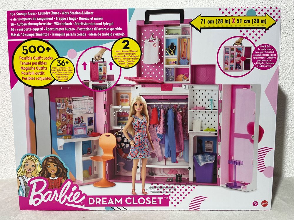 Barbies Traumkleiderschrank (zum mitnehmen) | Kaufen auf Ricardo