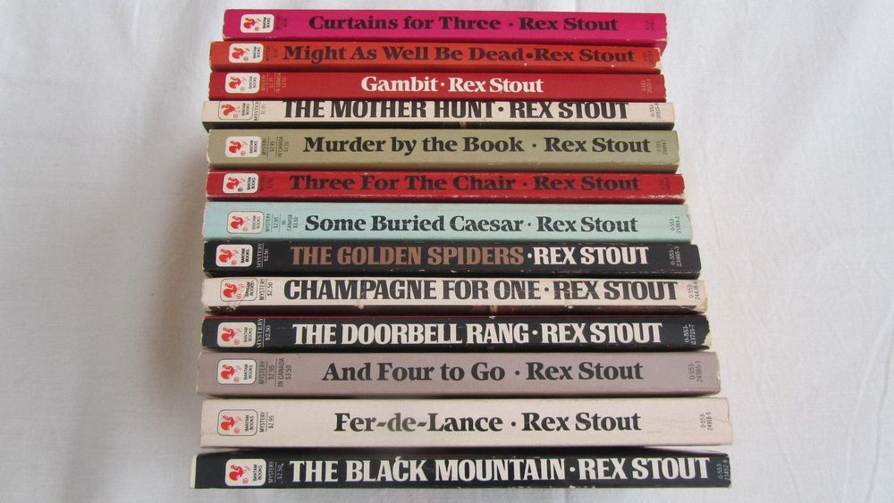 NERO WOLFE by Rex Stout 13 Titles, English | Kaufen auf Ricardo