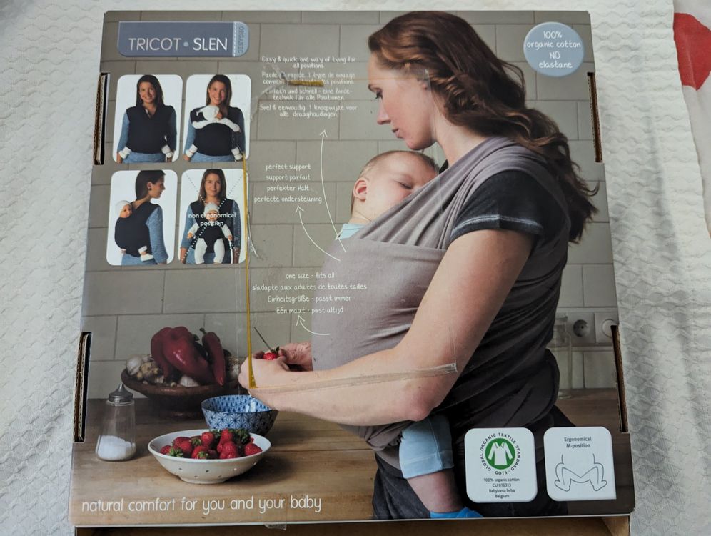 Porte bébé Tricot Slen (Gebraucht) in Le Landeron für CHF 2 – mit ...