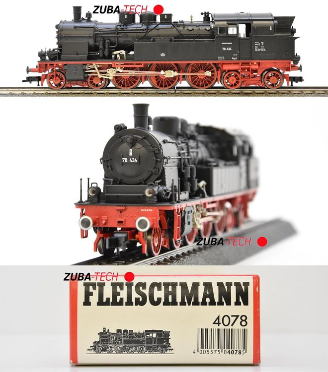 Fleischmann 4078 Dampflok BR 78 DB H0 GS (D'occasion) à St. Gallen pour CHF 92.5 – avec ...