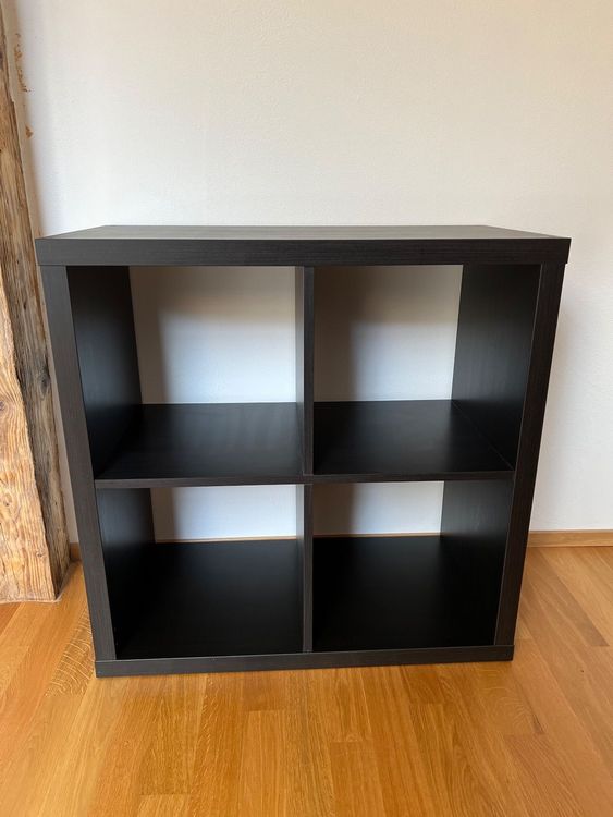 Ikea Kallax Schwarz 2x2