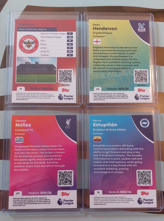 TOPPS Premier 2026 – 4er Bundle (Darwin Nunez /299, Badge) (Neu (gemäss ...