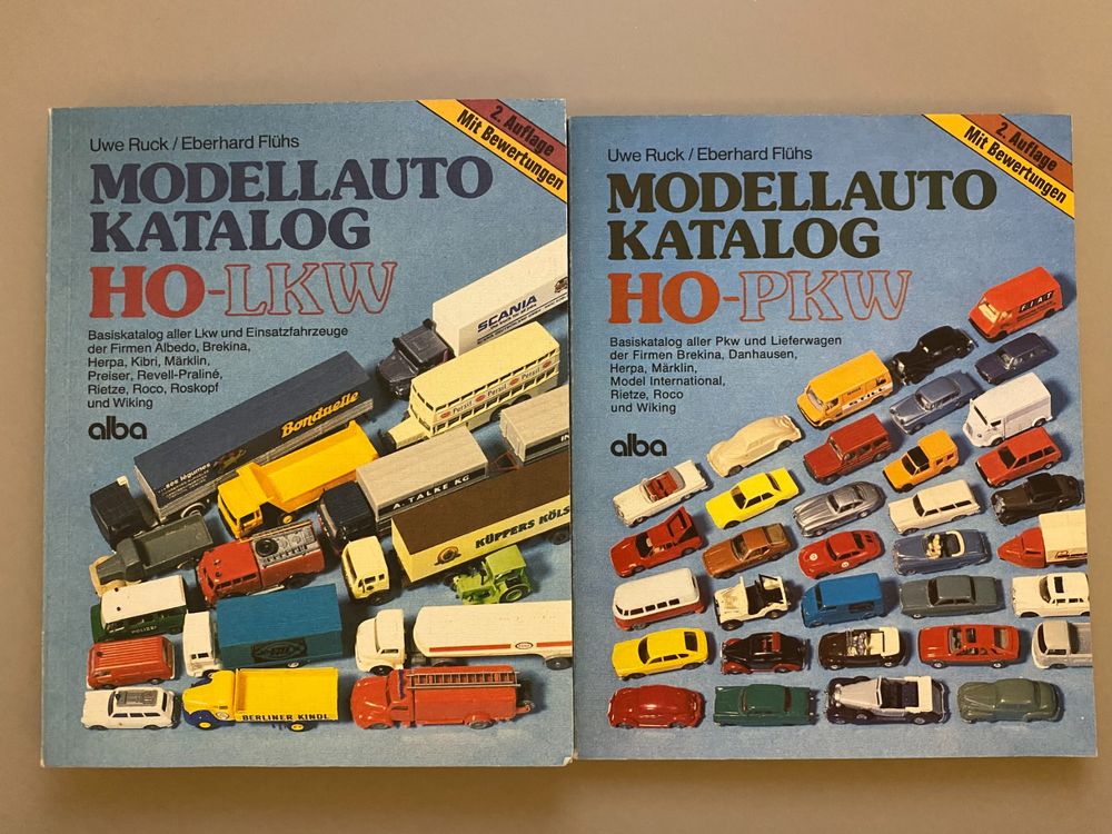 2 Katalog Modellauto H0-LKW und H0-PKW (Gebraucht) in Bern für CHF 1 ...