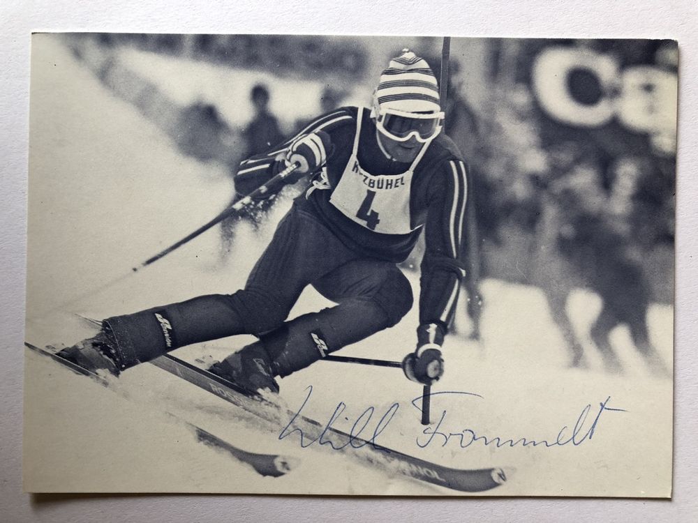 Autogrammkarte Willy Frommelt (handsigniert, Original) (Gebraucht) in ...