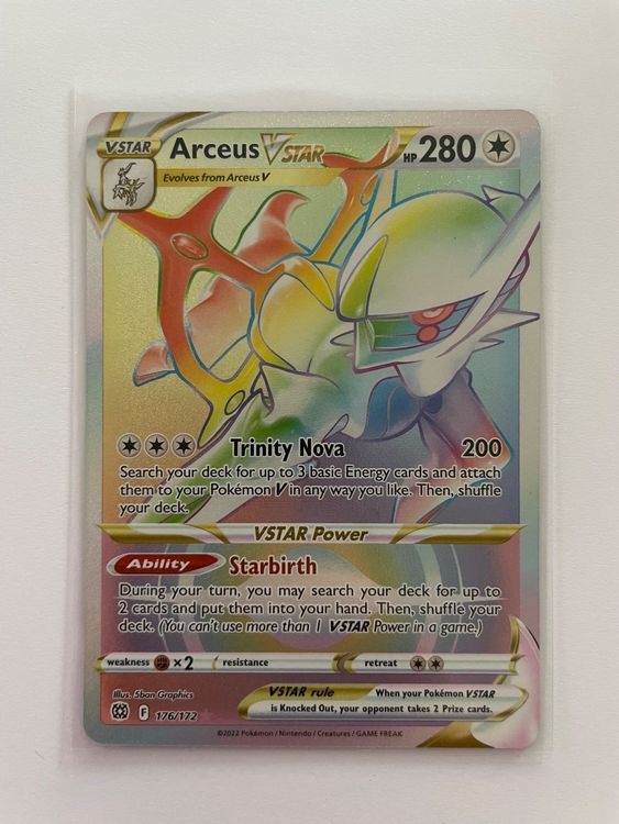 Pokémon Brilliant Stars Arceus V Star | Kaufen auf Ricardo