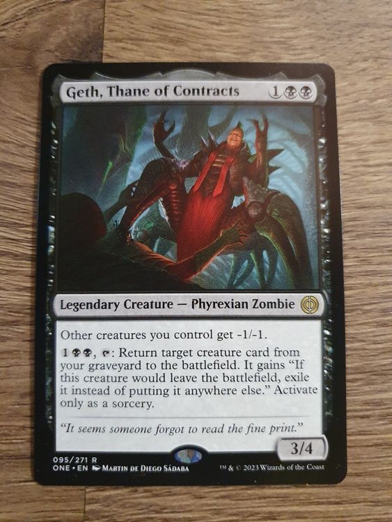 Geth, Thane of Contracts - ONE - MTG (Neu (gemäss Beschreibung)) in ...
