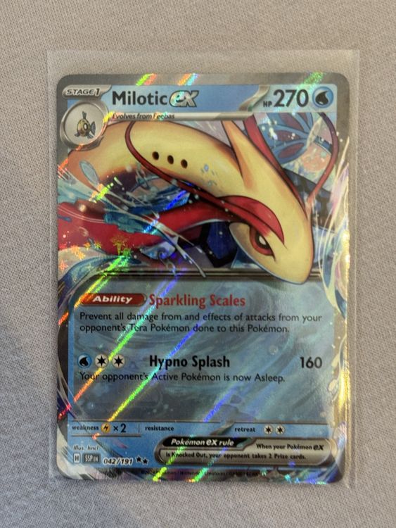 Pokémon Milotic ex 042/191 Surging Sparks (Neu (gemäss Beschreibung ...