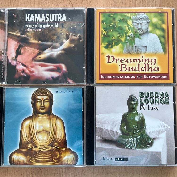 4 CDs im Set: Buddha Lounge / Entspannungsmusik (Gebraucht) in für CHF ...