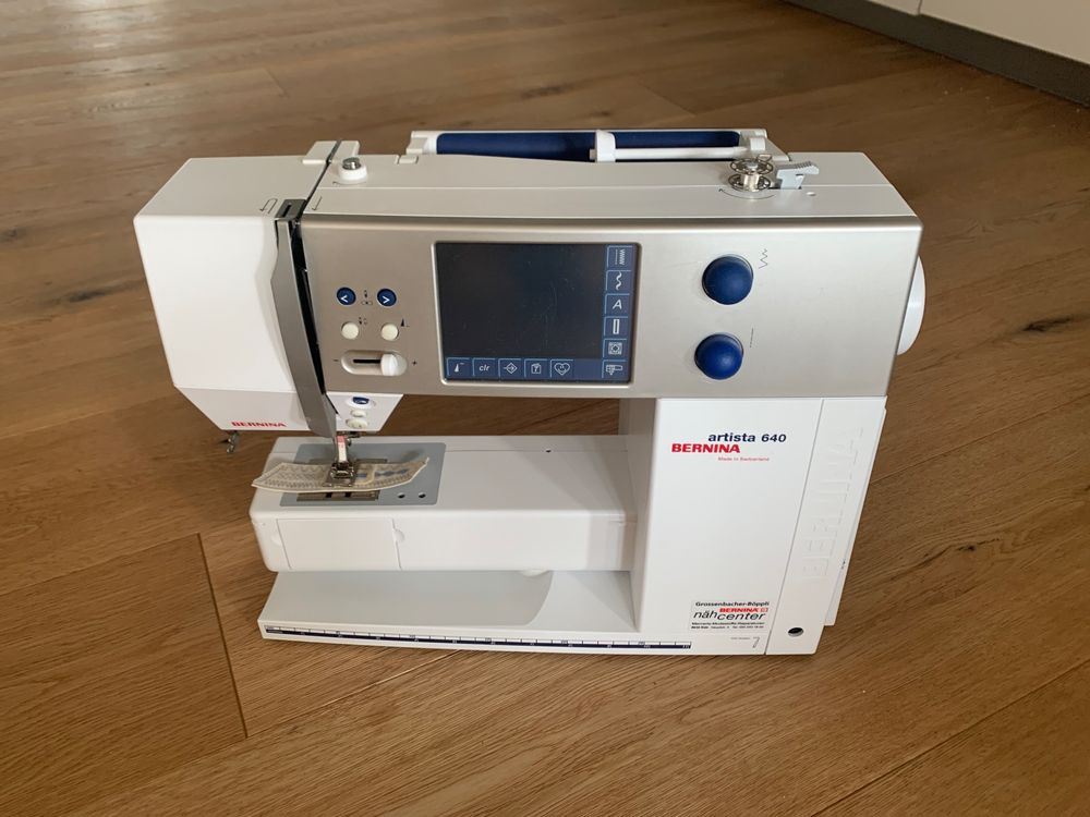 Bernina Artista 640, wenig gebraucht (Gebraucht) in Bäretswil für CHF ...