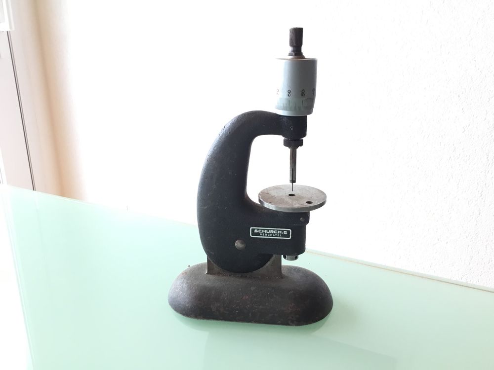 Ancien micromètre Tavannes machines (D'occasion) à Malleray pour CHF 37 ...
