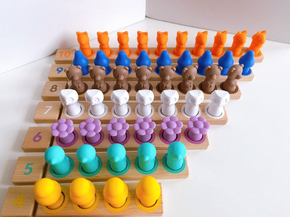 Contare matematica bambini figure Problem Solver Lovevery (Gebraucht ...