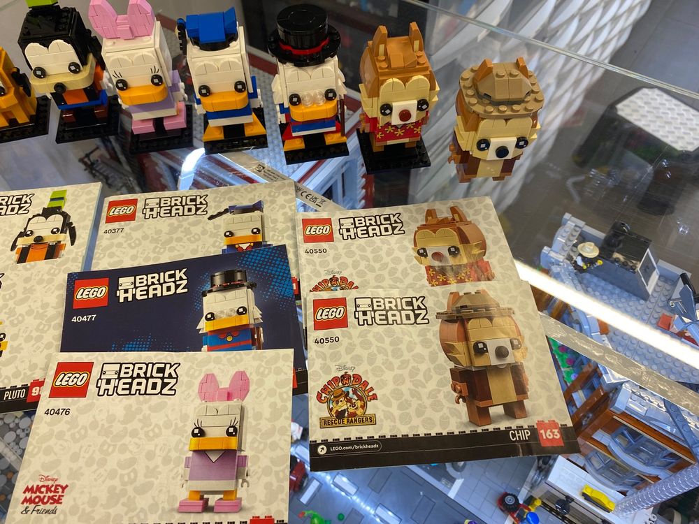 Lego 10 Brickheadz ab 5.- ( zbsp. 40477, 40378, 40476, 40550 (Gebraucht ...