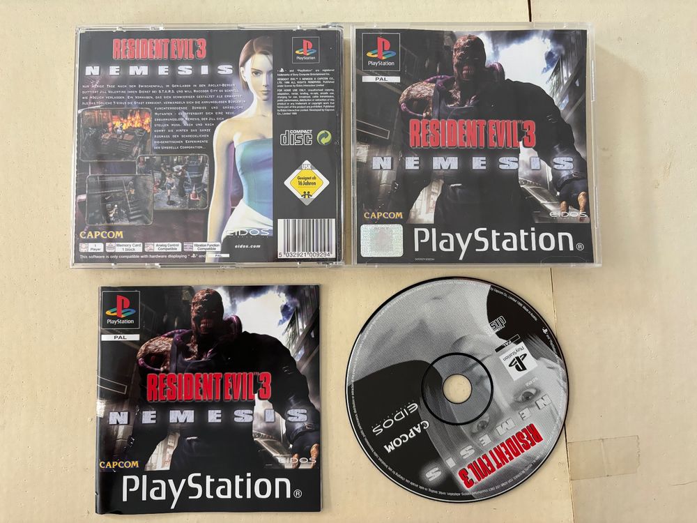 Resident Evil 3 Nemesis (CIB) (Gebraucht) in Frenkendorf für CHF 45 – mit Lieferung auf Ricardo ...