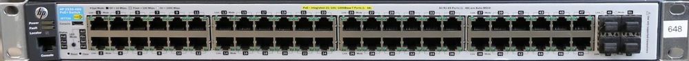 HP Switch J9772A 2530-48G-PoE+ (Gebraucht) in für CHF 800 – mit ...