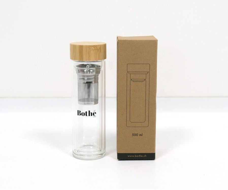 BOTHE Trinkflasche mit Teesieb 500ml (24011441) (Neu und originalverpackt) in Zürich für CHF 12 ...