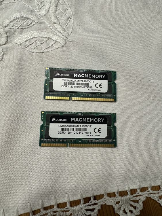 2x 8GB RAM Karte | Kaufen auf Ricardo