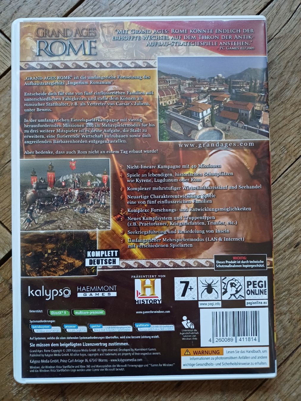 Grand Ages Rome PC Spiel - Strategie-Klassiker für PC (Gebraucht) in ...