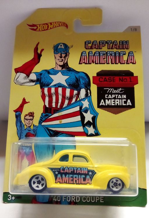Hotwheels Captain America.. älteres Hotwheels Ford Coupe | Kaufen auf ...